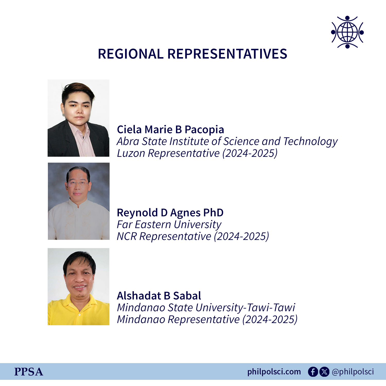 New PPSA Board Members – Philippine Political Science Association